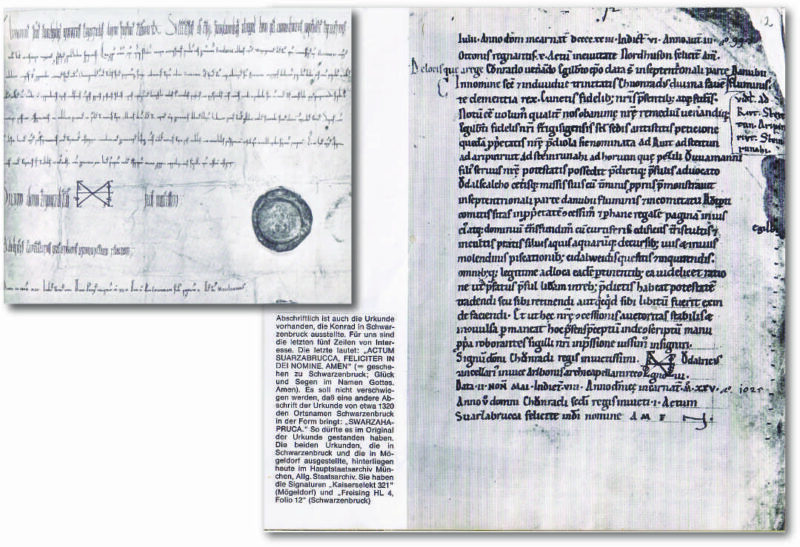 Wie alles begonnen hat „Die Königsurkunde vom 6. Mai 1025 ...